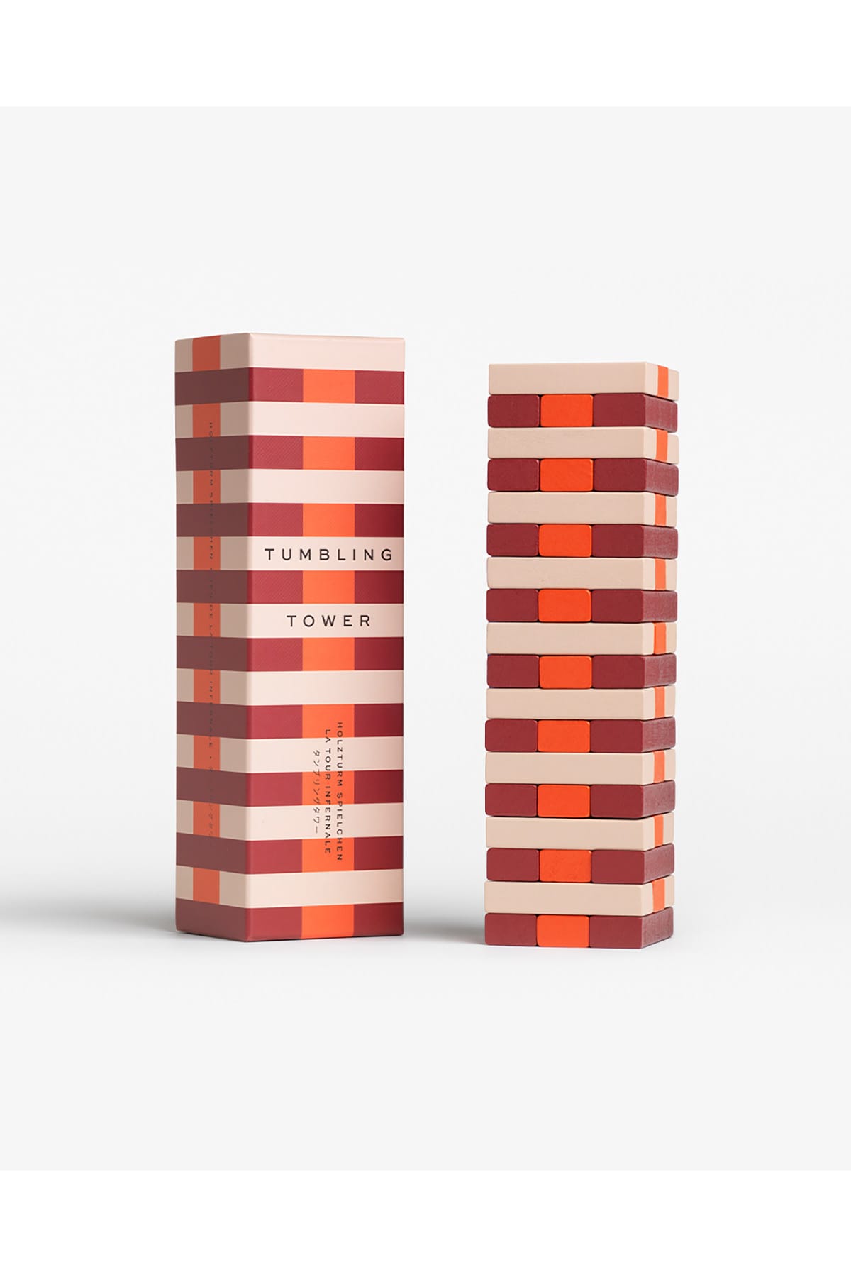 Spiel Tumbling Towers Red Multi